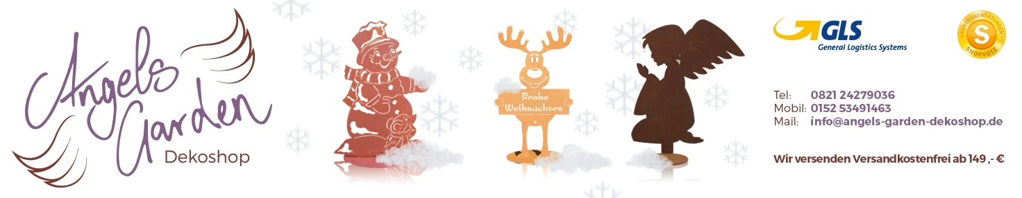 Hochwertige Gartendeko Rost kaufen und Flair in den Garten holen ...