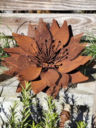 Edelrost Blume Adele - Angels Garden Dekoshop